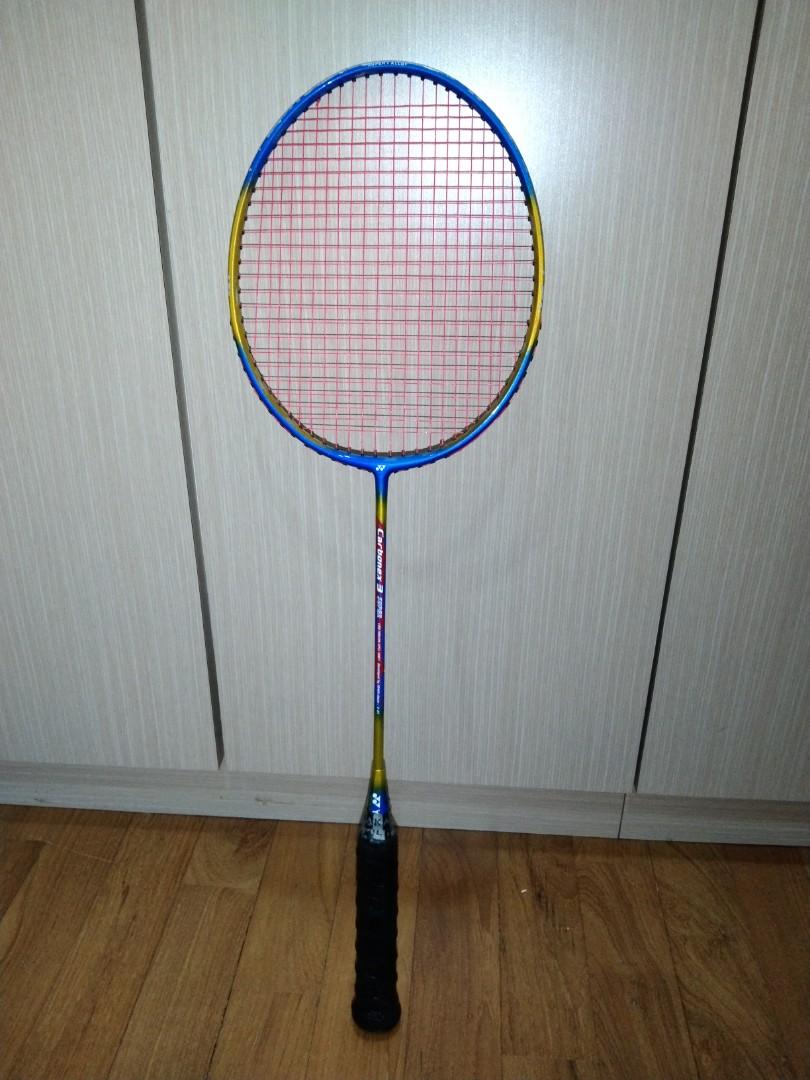 Badminton racquet (Yonex Carbonex 3 super), Sports Equipment, Other Sports Equipment and ...