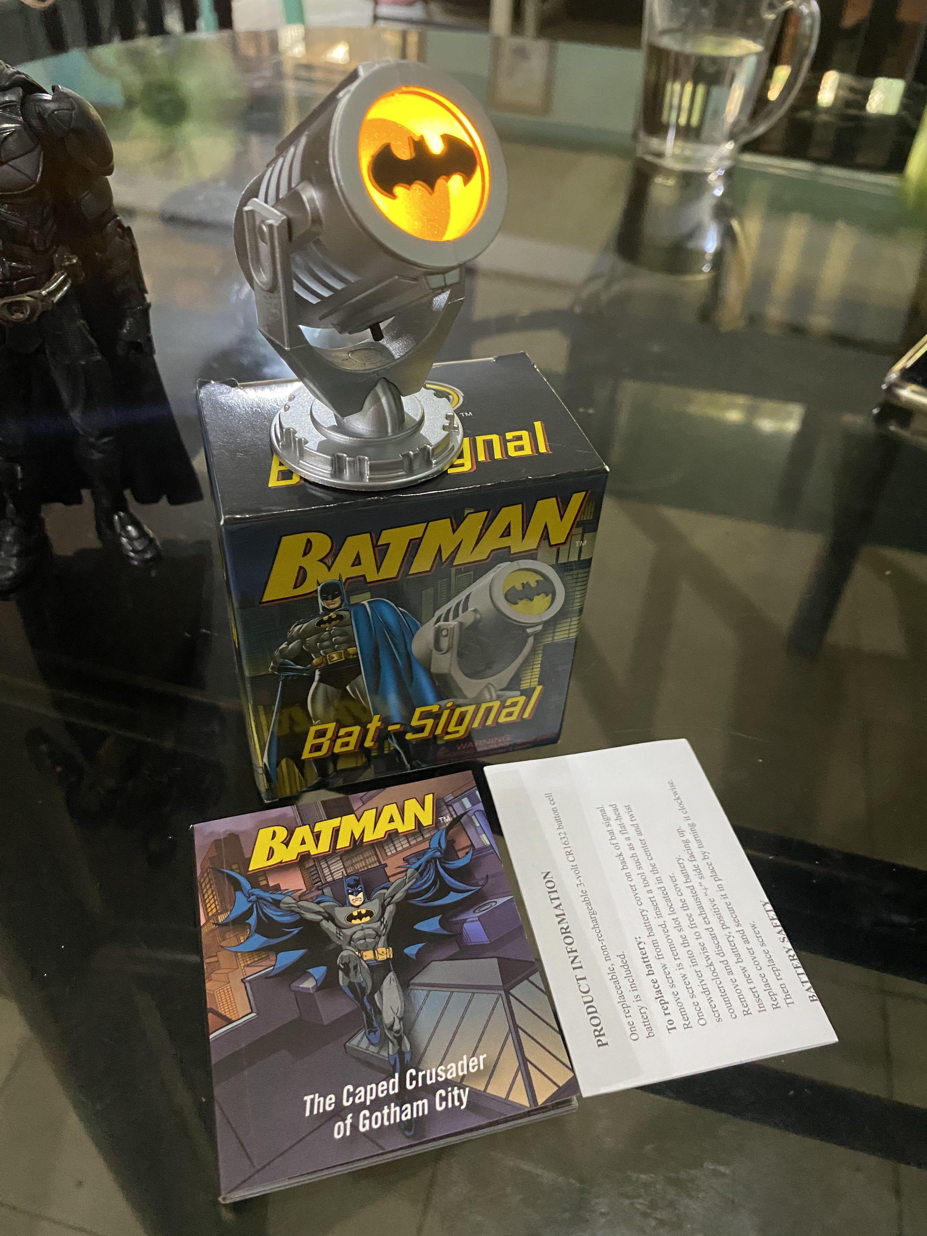 BATMAN BAT-SIGNAL LIGHT, Hobbies & Toys, Toys & Games on Carousell
