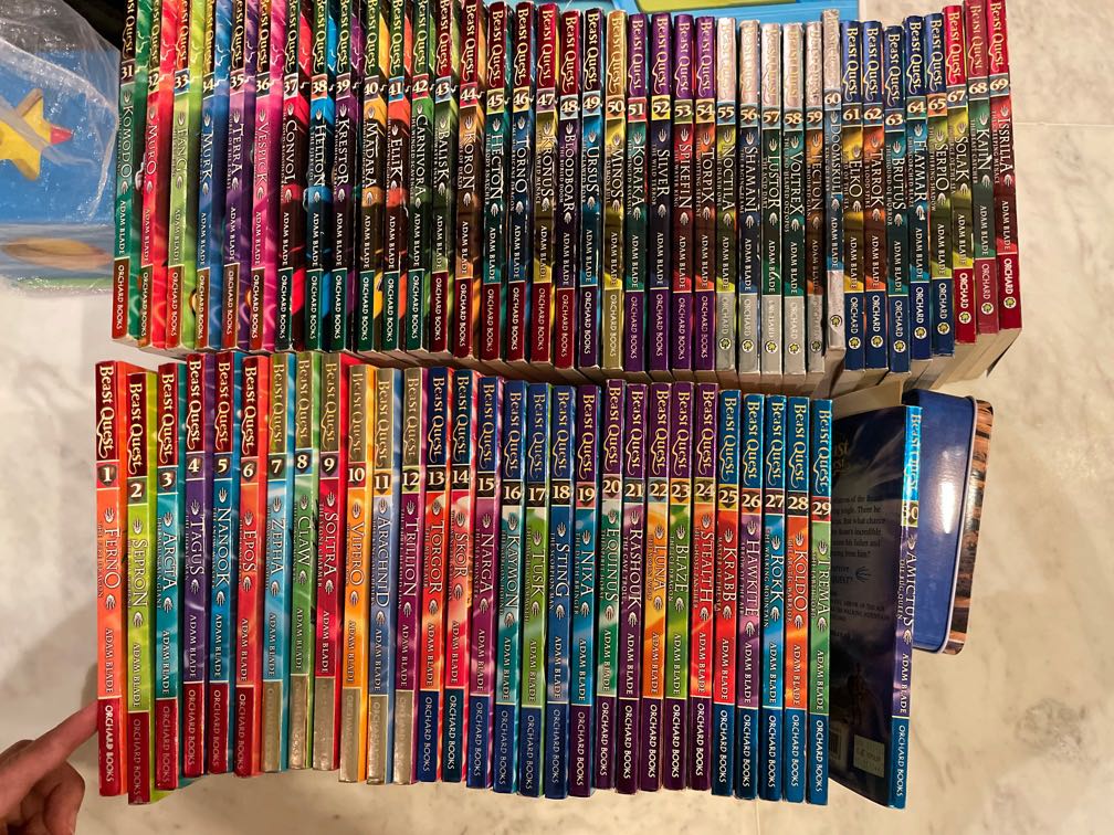 beast quest series 1-69, Hobbies & Toys, Books & Magazines, Children's ...