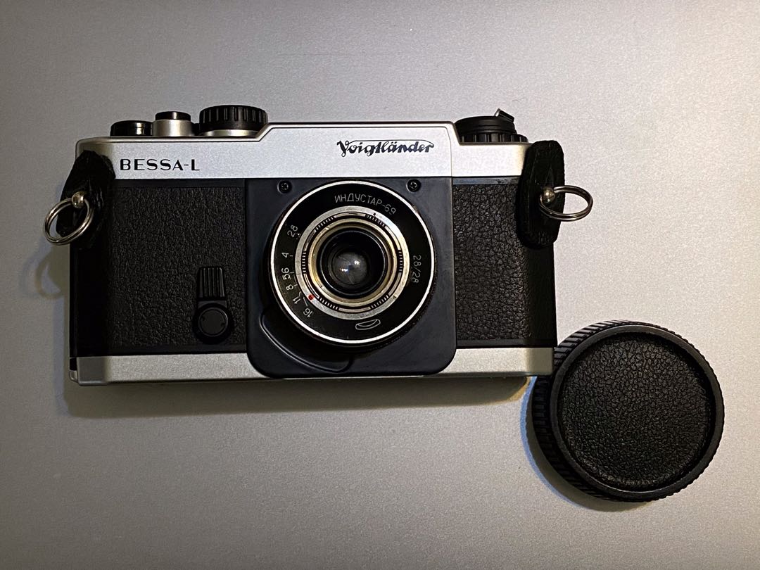 Bessa L 135mm film camera + 28mm 2.8 Russia lens, 攝影器材, 相機 - Carousell