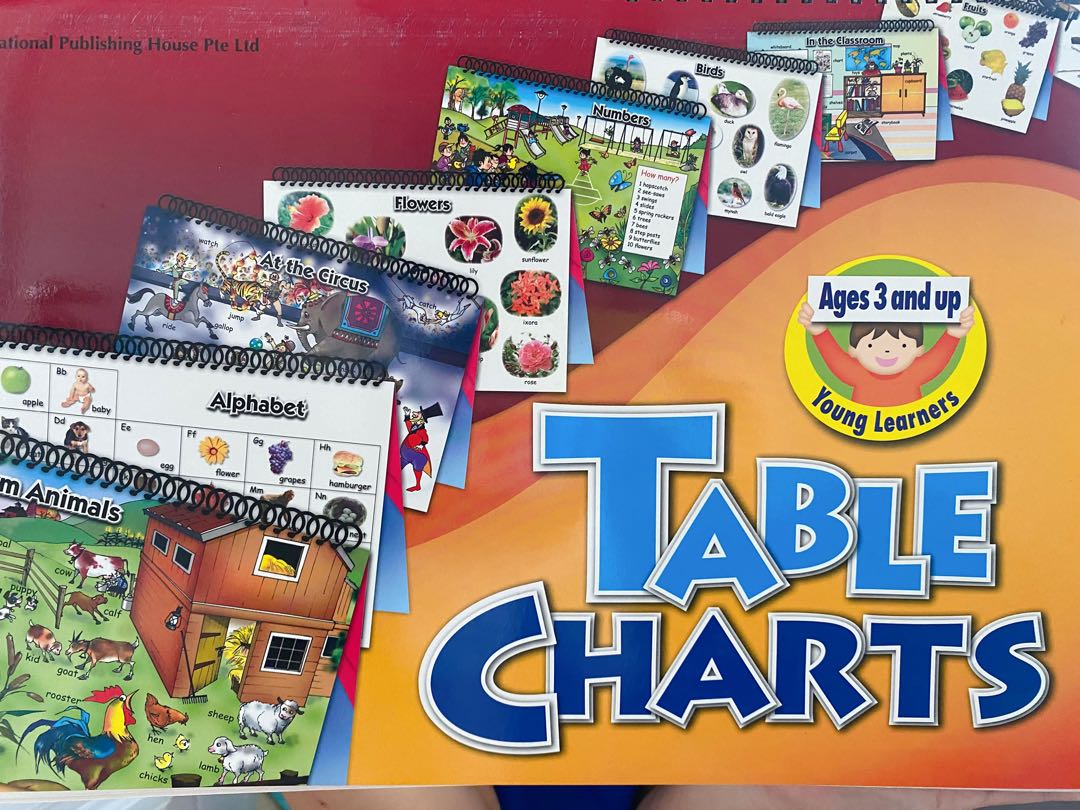 Big Flip Table Chart for Children, Hobbies & Toys, Books & Magazines ...