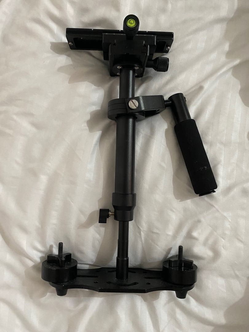 DSLR Camera Stabilizer Sutefoto S40 with free phone clamp, Photography ...