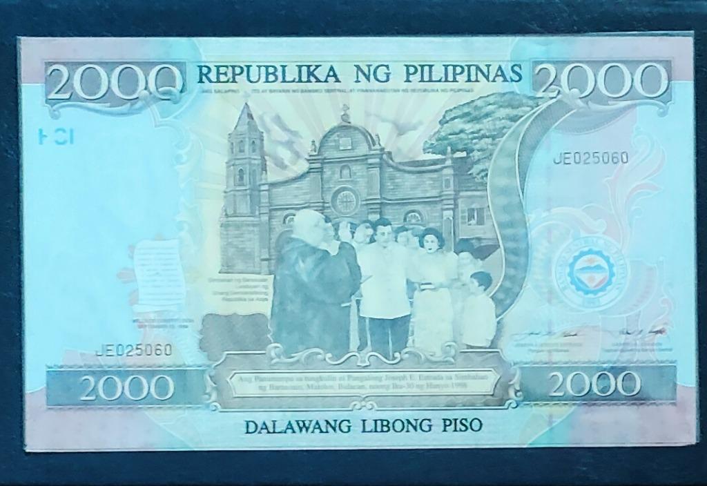 Centennial 2000 Pesos Commemorative Banknotes, Hobbies & Toys ...