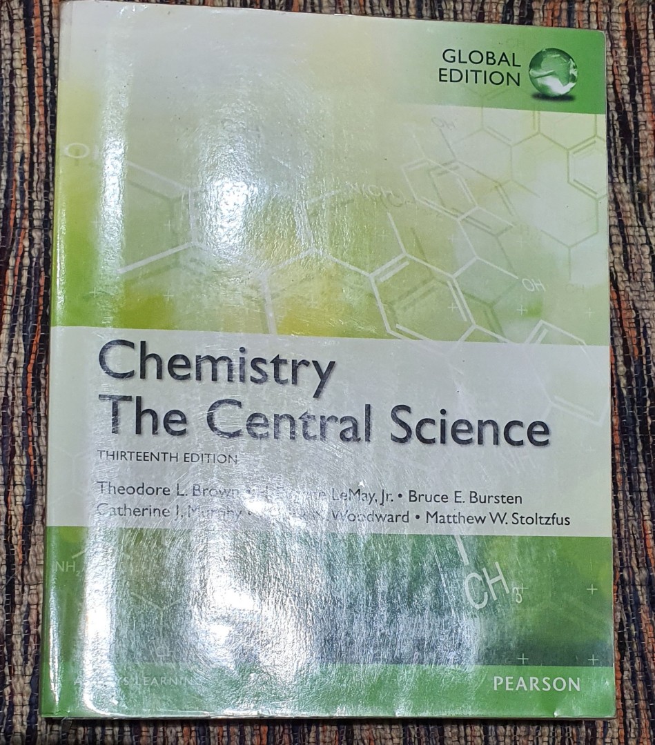 Chemistry - The Central Science - Brown and Lemay - 13th Edition - 2015 ...