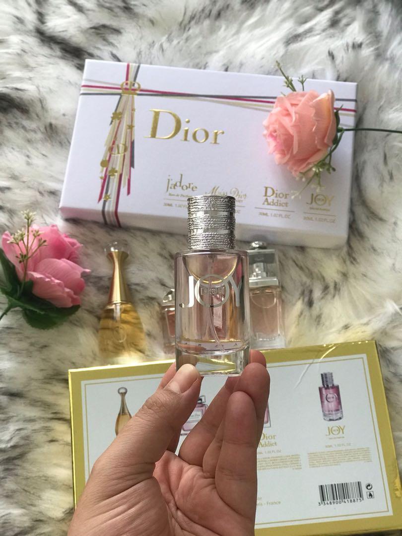 Christian Dior Miniature Set 4 in 1, Beauty & Personal Care, Fragrance ...