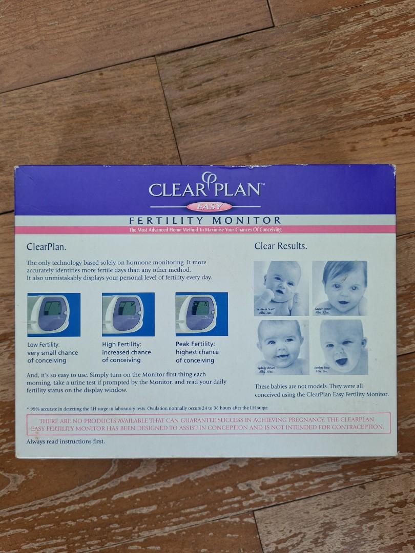 ClearPlan Easy Fertility Monitor, Health & Nutrition, Health Monitors ...