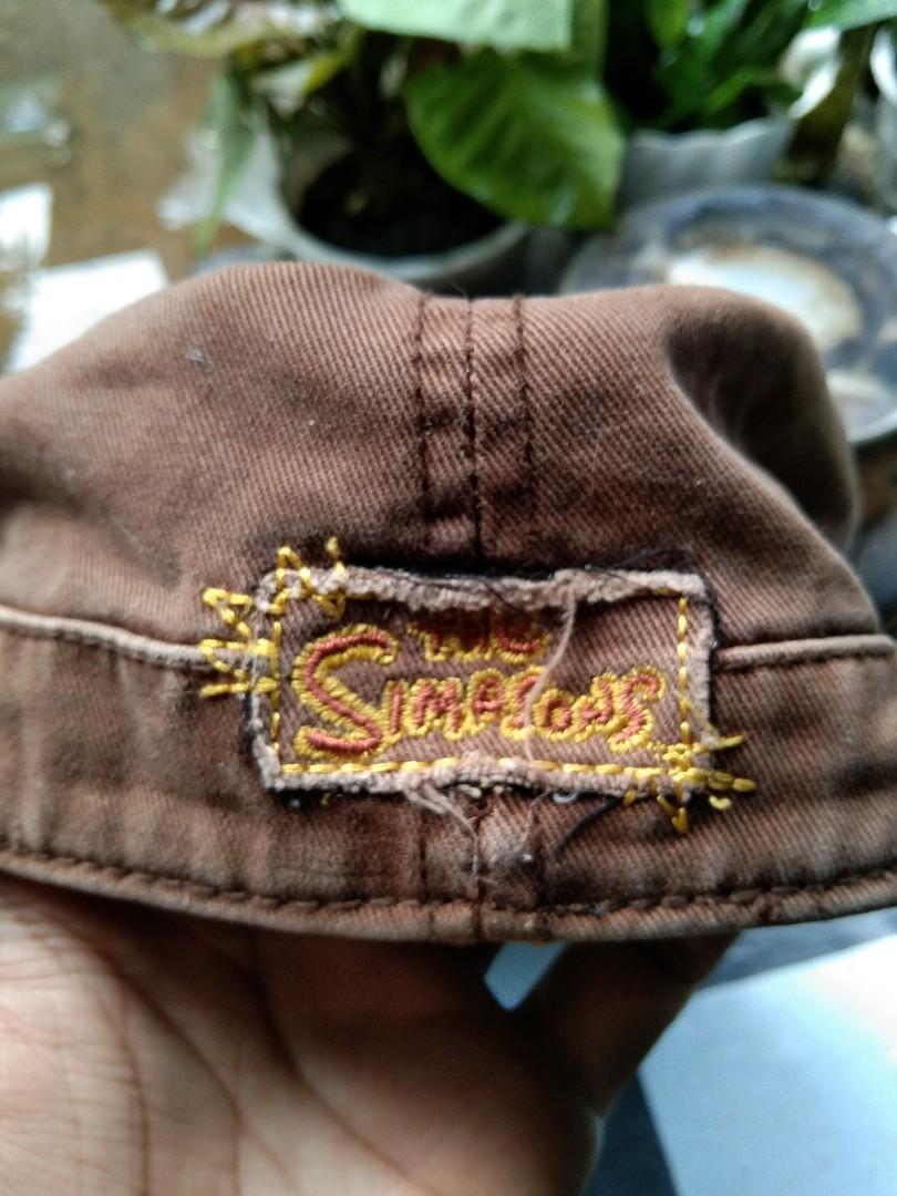 Comando cap the simpsons, Fesyen Pria, Aksesoris, Topi di Carousell