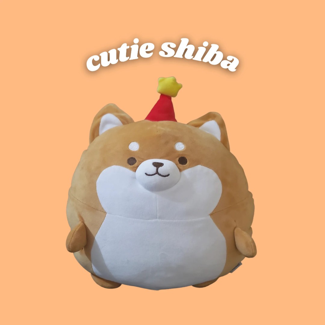 Cutie Shiba Plushie (Stuffed Toy, Miniso, Pillow, Soft), Hobbies & Toys ...