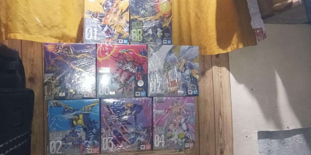 DIGIMON DIGIVOLVING SPIRITS 01-08 (Complete Sets), Hobbies & Toys, Toys ...