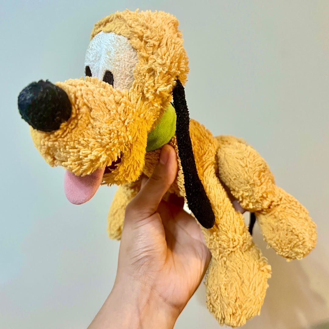 Disney Pluto - Mickey's Dog Stuffed Plush Toy, Hobbies & Toys, Toys ...