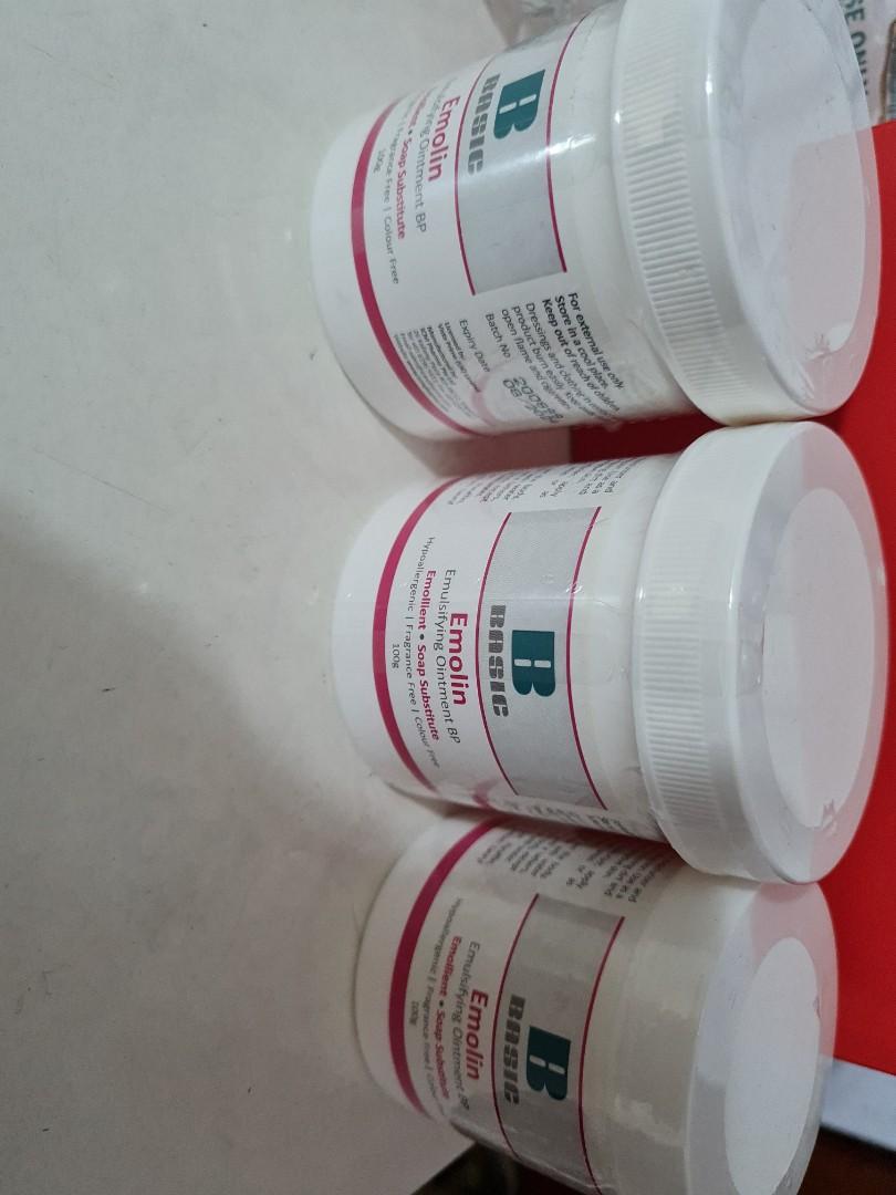 Emolin Emulsifying Ointment BP 100g, Beauty & Personal Care, Bath ...