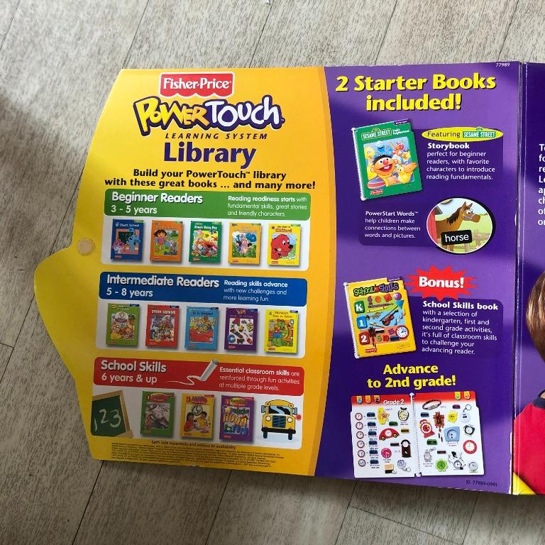 Fisher Price Power Touch Learning System, 兒童＆孕婦用品, 嬰兒玩具 - Carousell