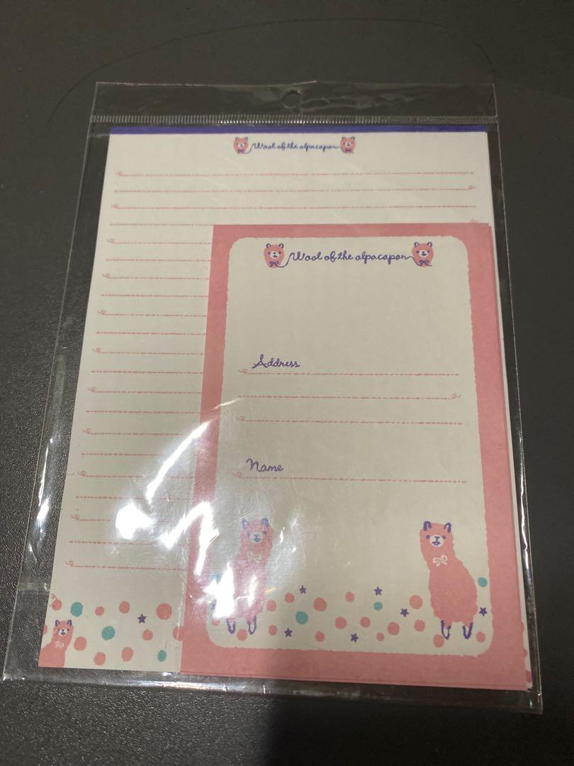 FREE Daiso Letter Writing Set, Hobbies & Toys, Stationery & Craft ...