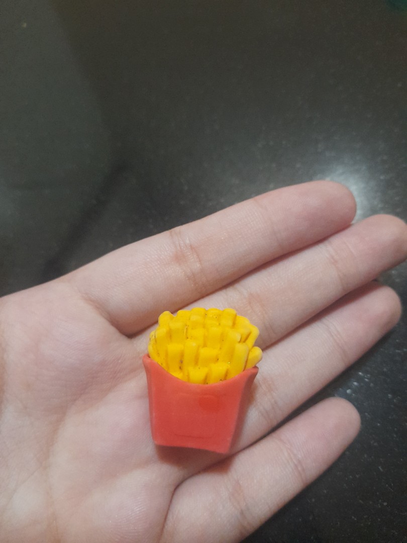 French fries puzzle eraser, Hobbies & Toys, Toys & Games on Carousell