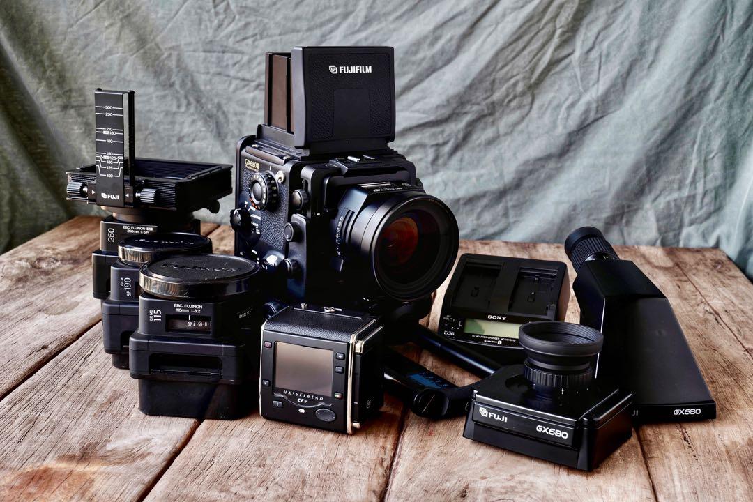 Fujifilm GX680 lll w/Hasselblad CFV 50MP Digital Back, 攝影器材, 相機 - Carousell
