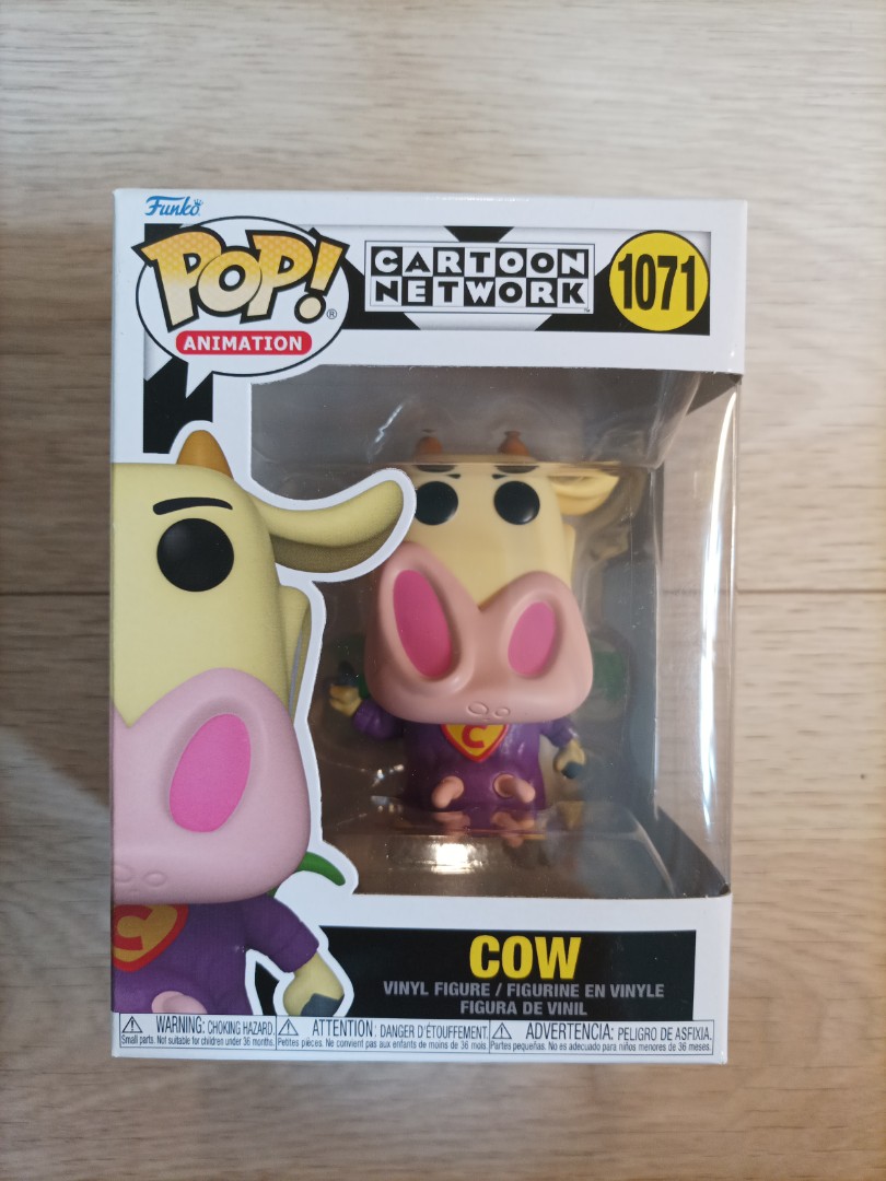 Funko Pop - Animation Cartoon Network Cow, Hobbies & Toys, Toys & Games ...