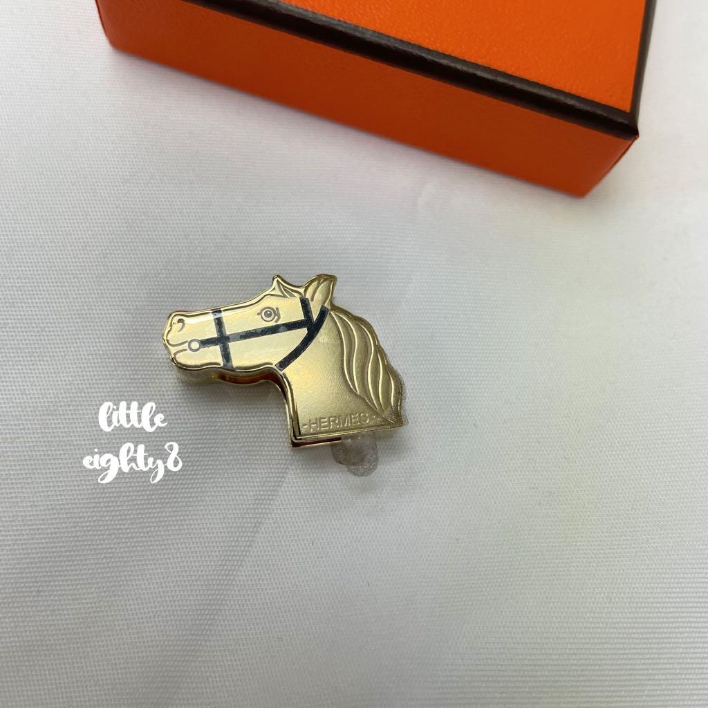 HERMES Quadrige Twilly Ring, 女裝, 手錶及配件, 絲巾 - Carousell