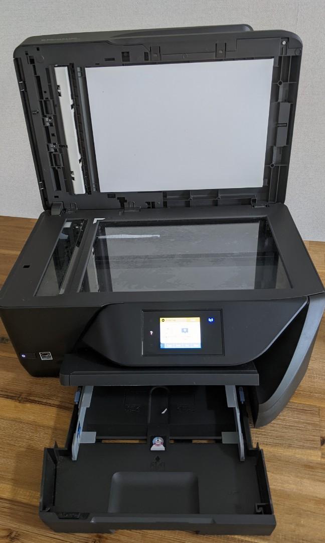 HP OfficeJet Pro 6960 (Print, Fax, Scan, Copy, wireless printing) All in One Printer, Computers ...
