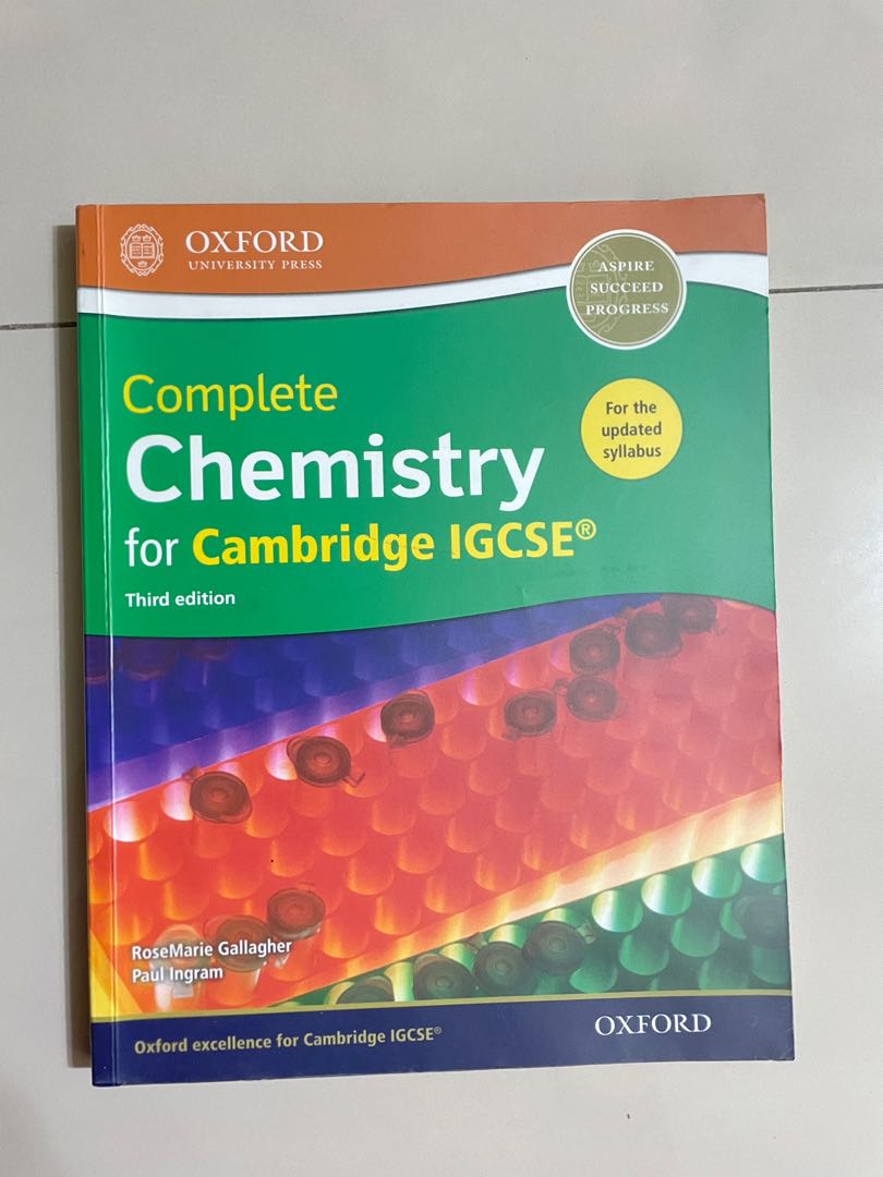 IGCSE Chemistry Textbook ( 3rd Edition ), Hobbies & Toys, Books ...