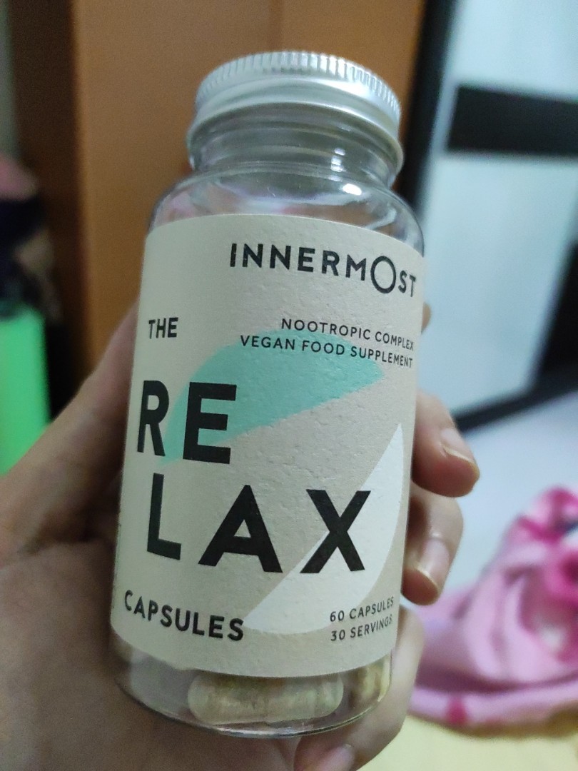 Innermost Relax capsules, Health & Nutrition, Health Supplements ...
