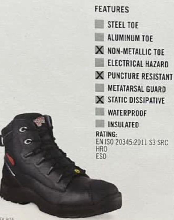 Italy made RED WING safety boots model 3205 size EU 41, Men's Fashion ...