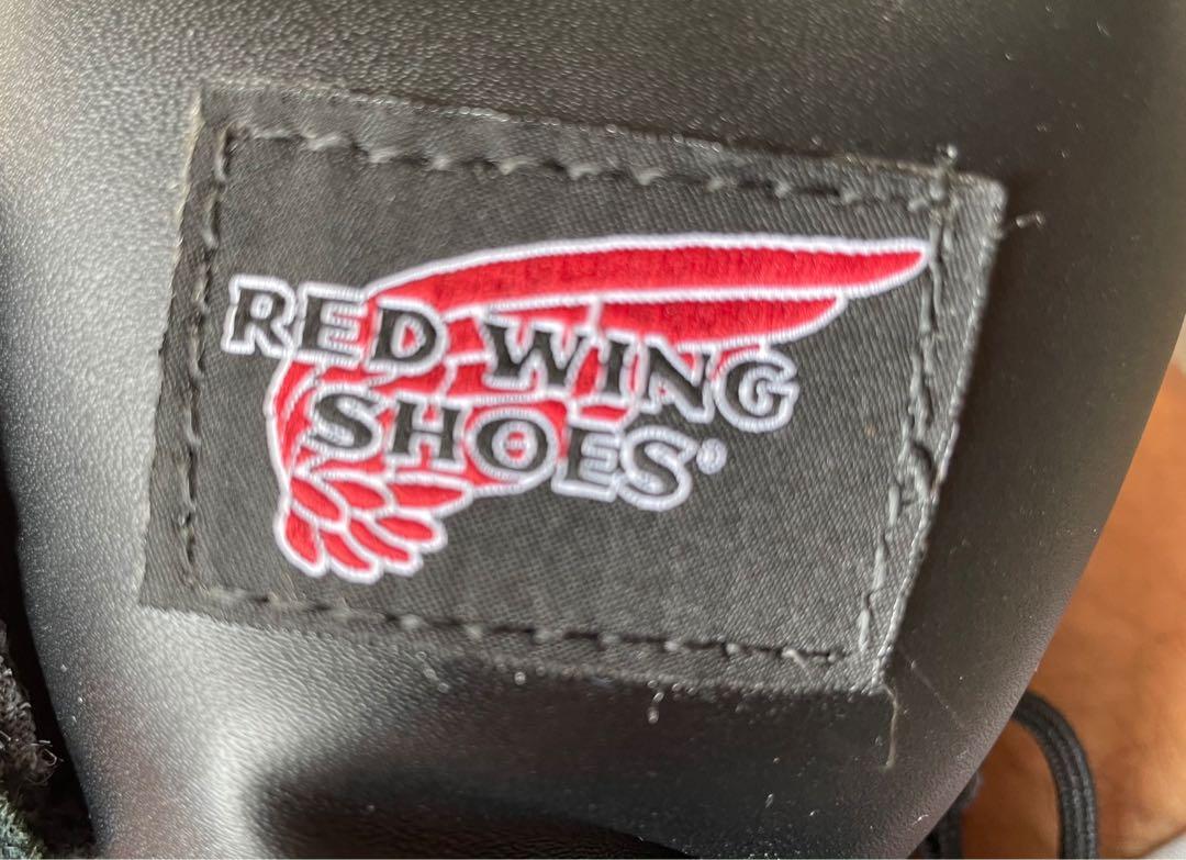 Italy made RED WING safety boots model 3205 size EU 41, Men's Fashion ...