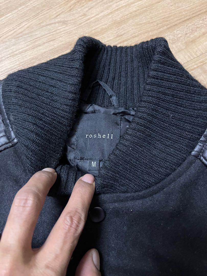Japanese Brand Roshell varsity jacket, Men's Fashion, Coats, Jackets ...