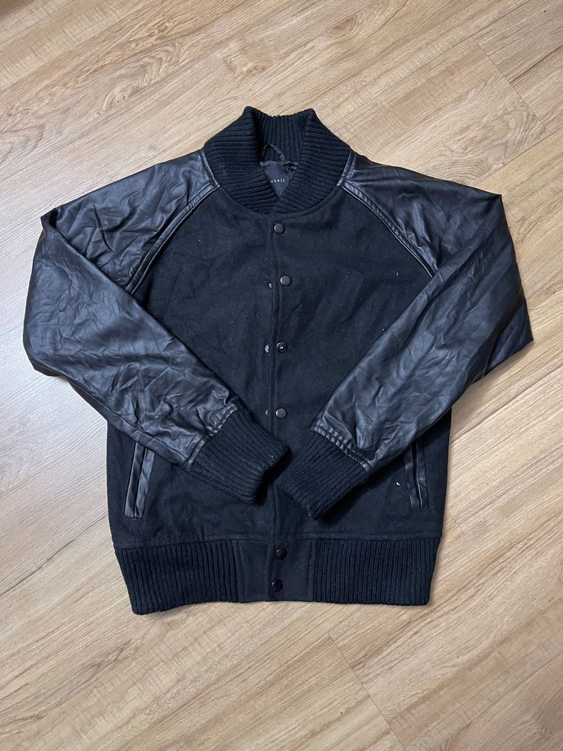 Japanese Brand Roshell varsity jacket, Men's Fashion, Coats, Jackets ...