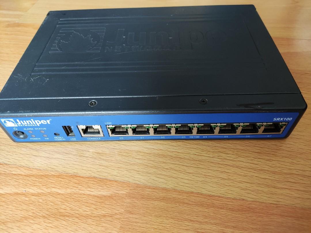 Juniper SRX100 firewall, 電腦＆科技, 商務用科技產品 - Carousell