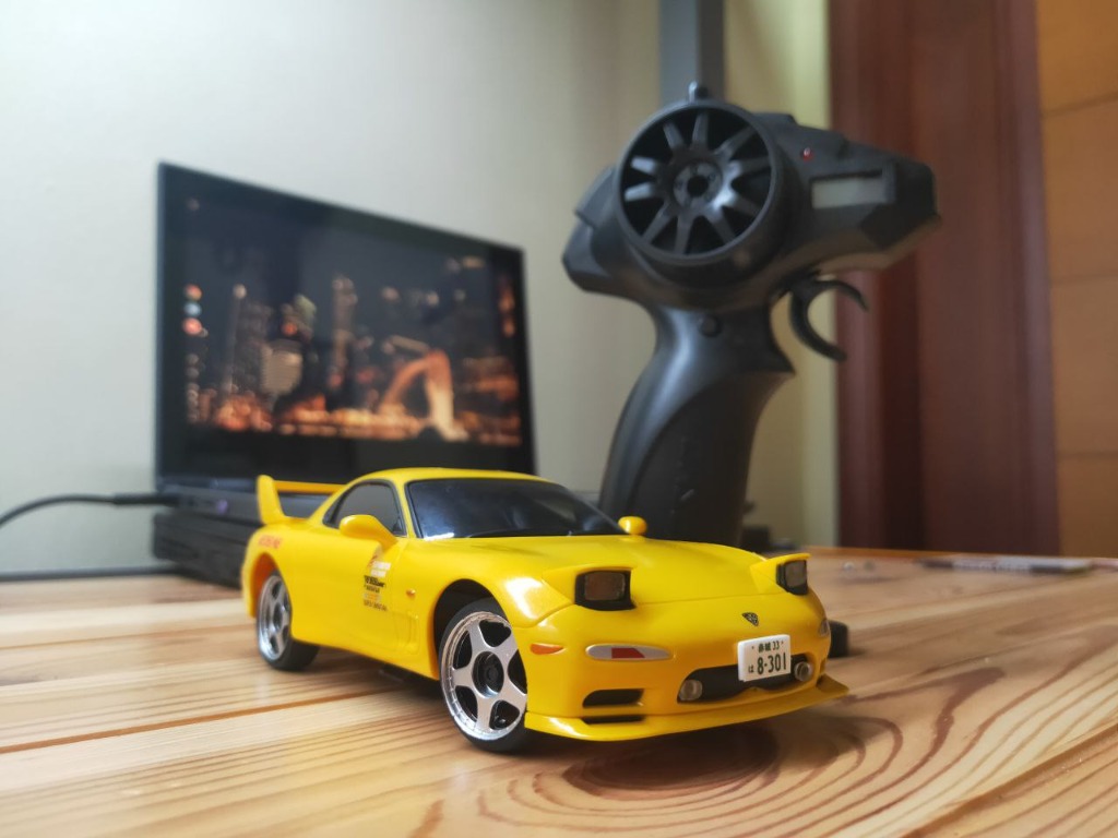 Kyosho Initial D mini z rc car mazda rx7, Hobbies & Toys, Toys & Games ...
