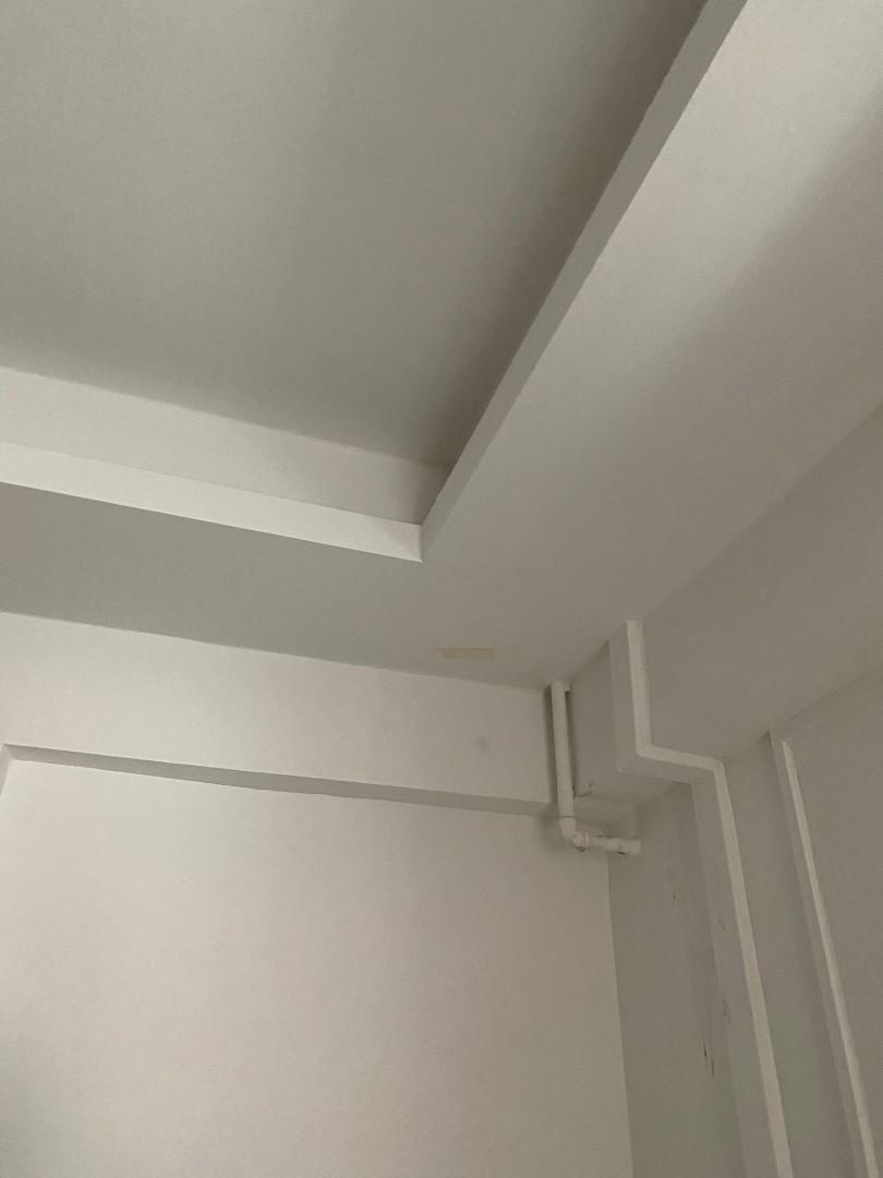 L-box/ false ceiling/ cove light/ downlight/ cornice/ partition on ...