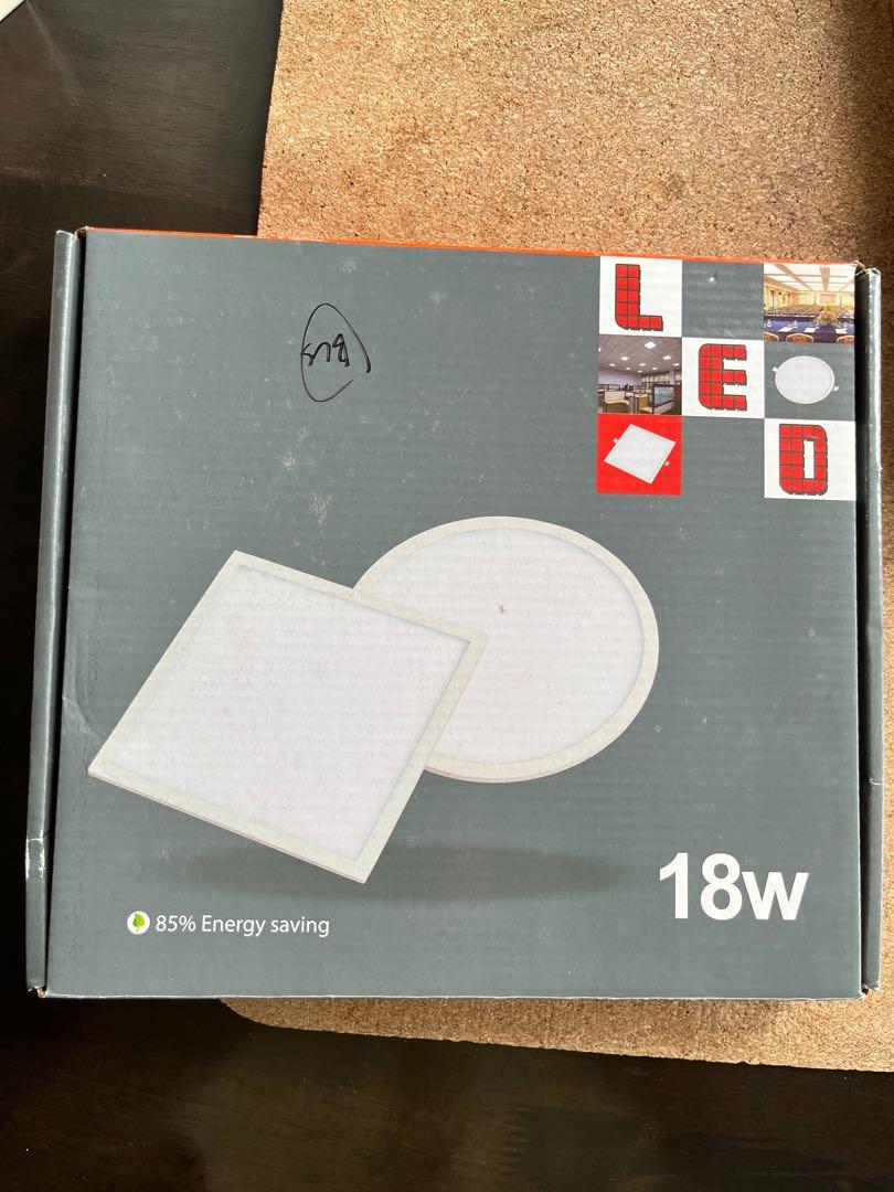 LED Ceiling Light 18W warm white, Furniture & Home Living, Lighting ...