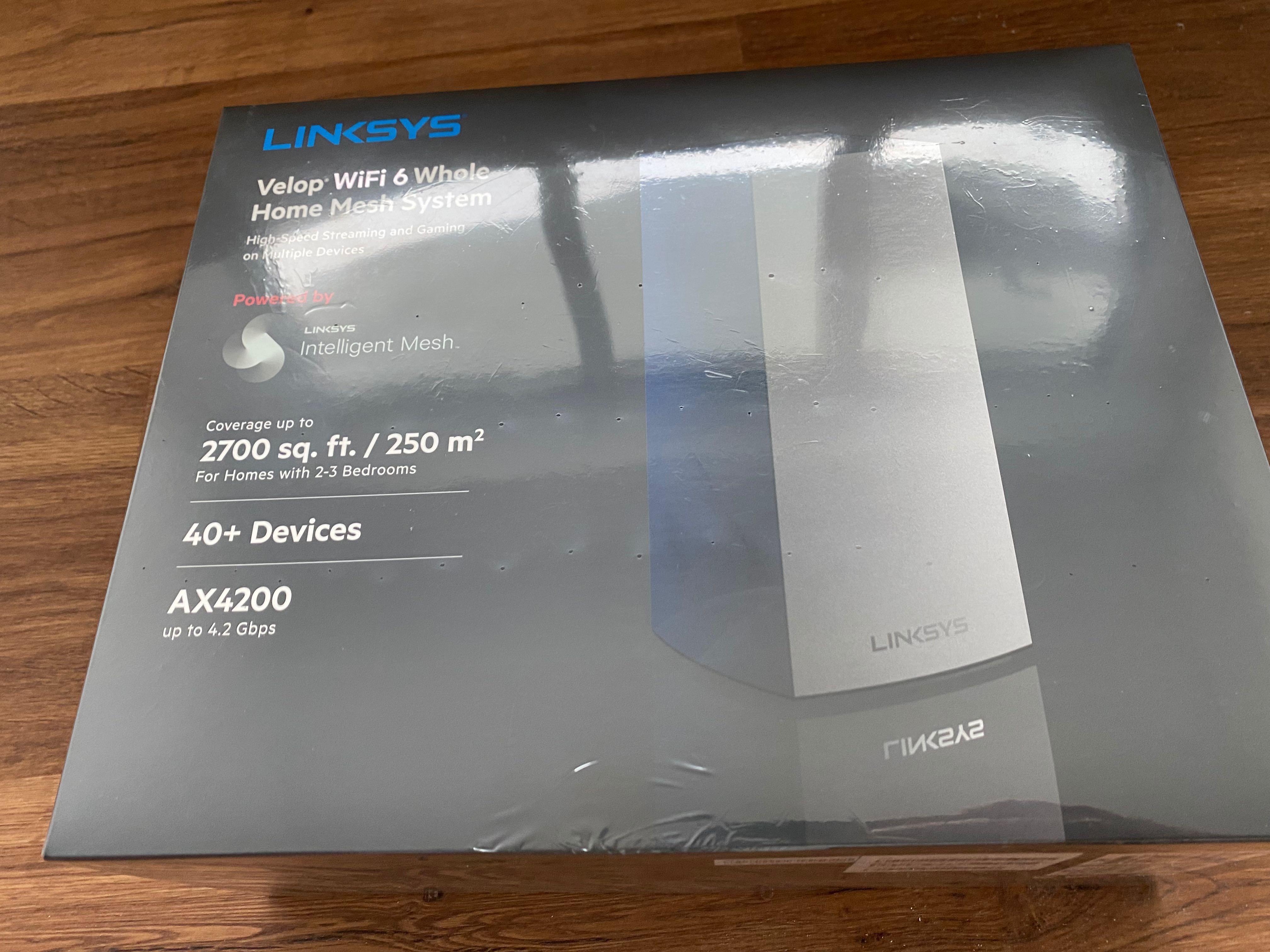 Linksys Velop wifi 6 mesh system (AX4200), Computers & Tech, Parts & Accessories, Networking on ...