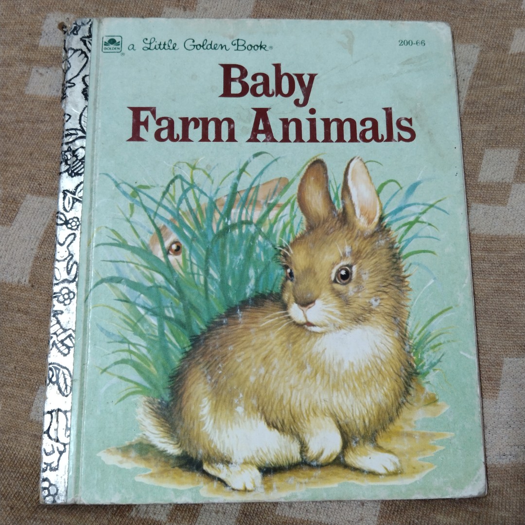 Little Golden Book BABY ANIMALS (1958), Hobbies & Toys, Books ...