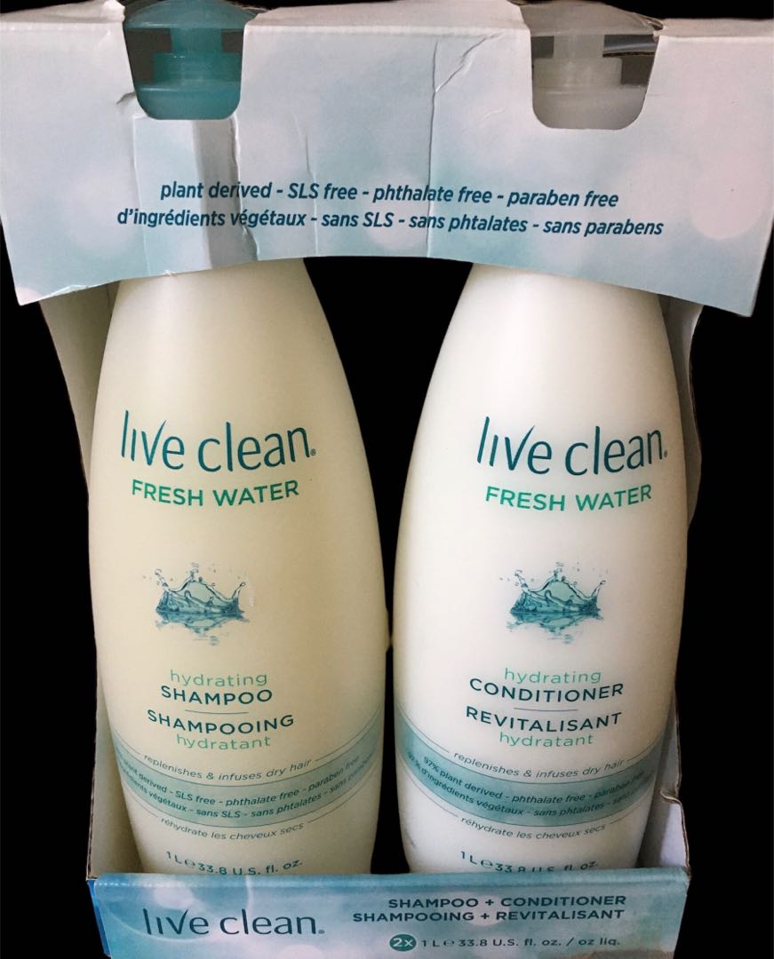Live Clean Shampoo and Conditioner Sold per Bottle, Beauty & Personal ...