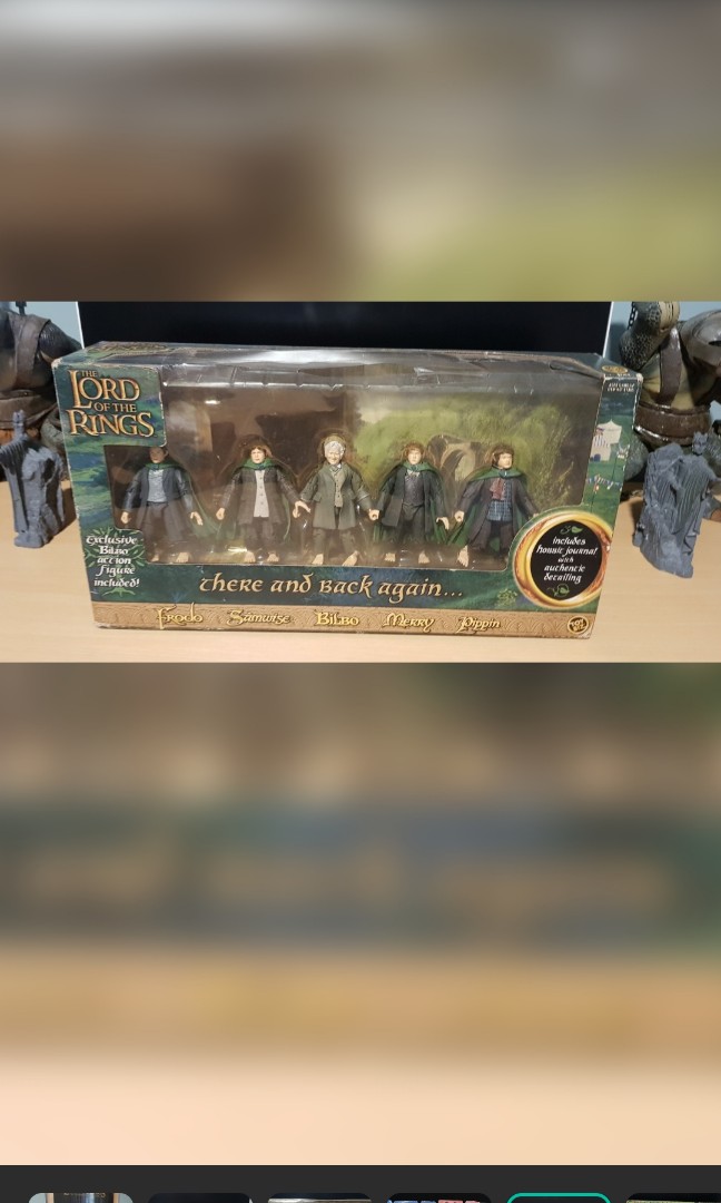 LOTR The Lord of the Rings There and Back Again Hobbit Set, Hobbies ...