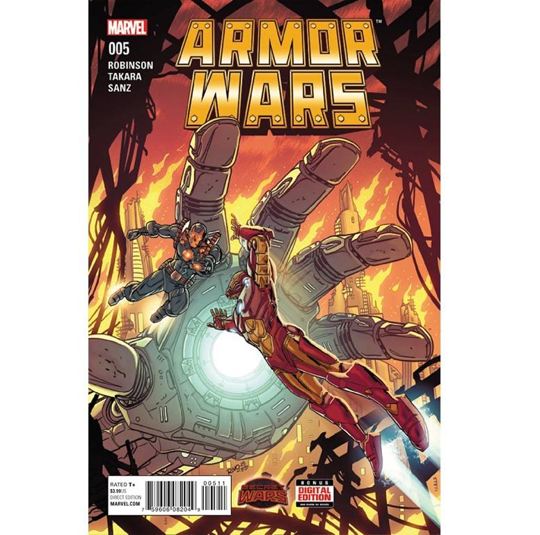 MARVEL COMICS: ARMOUR WARS #5 (2015)(FINE) IRON-MAN, Hobbies & Toys ...