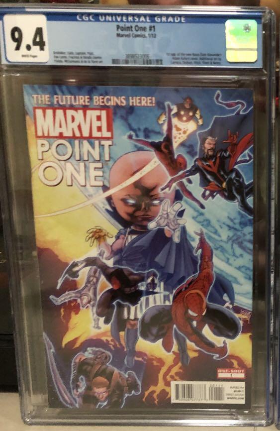Marvel Point one #1 cgc 9.4 first sam nova & Dr strange costume comic ...