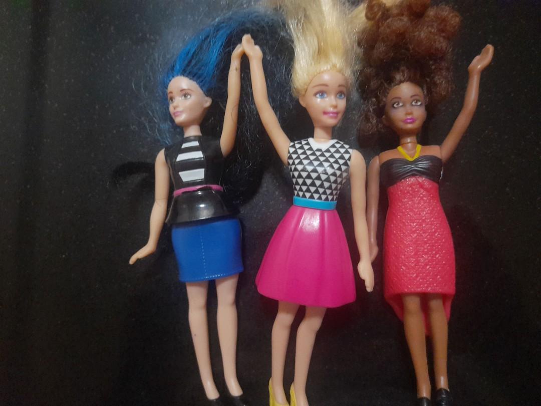 McDonald's collectible Barbie dolls set, Hobbies & Toys, Toys & Games ...