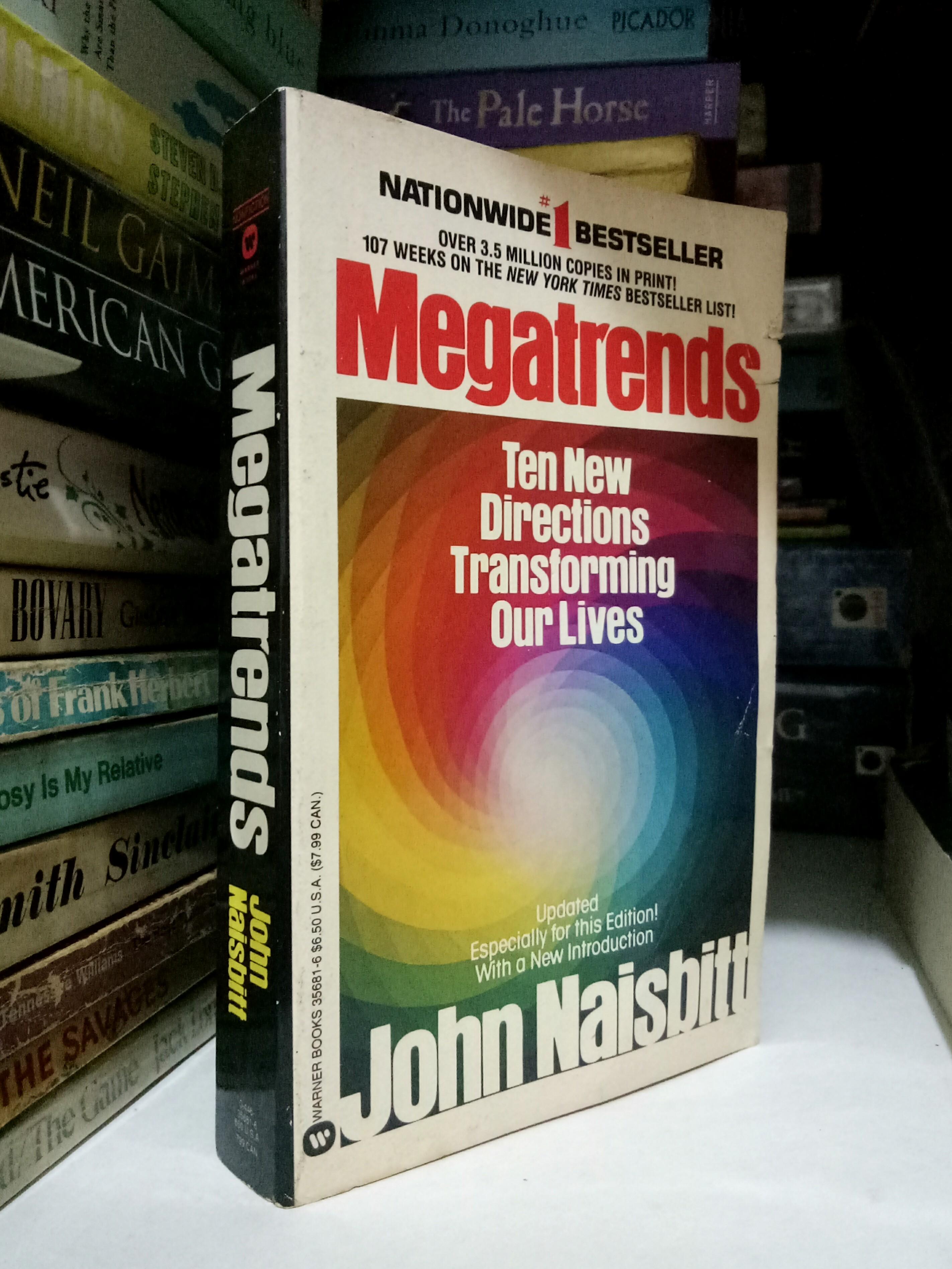 Megatrends by John Naisbitt, Buku & Alat Tulis, Buku di Carousell