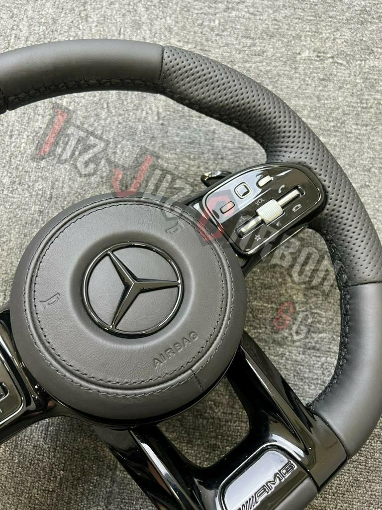 Mercedes W211 E200 AMG steering wheel retrofit, Car Accessories ...