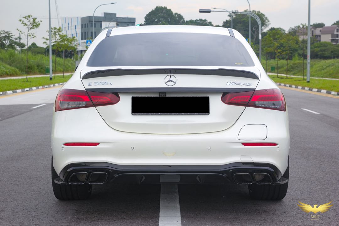 Mercedes W213 E63s Diffuser , Car Accessories, Accessories on Carousell
