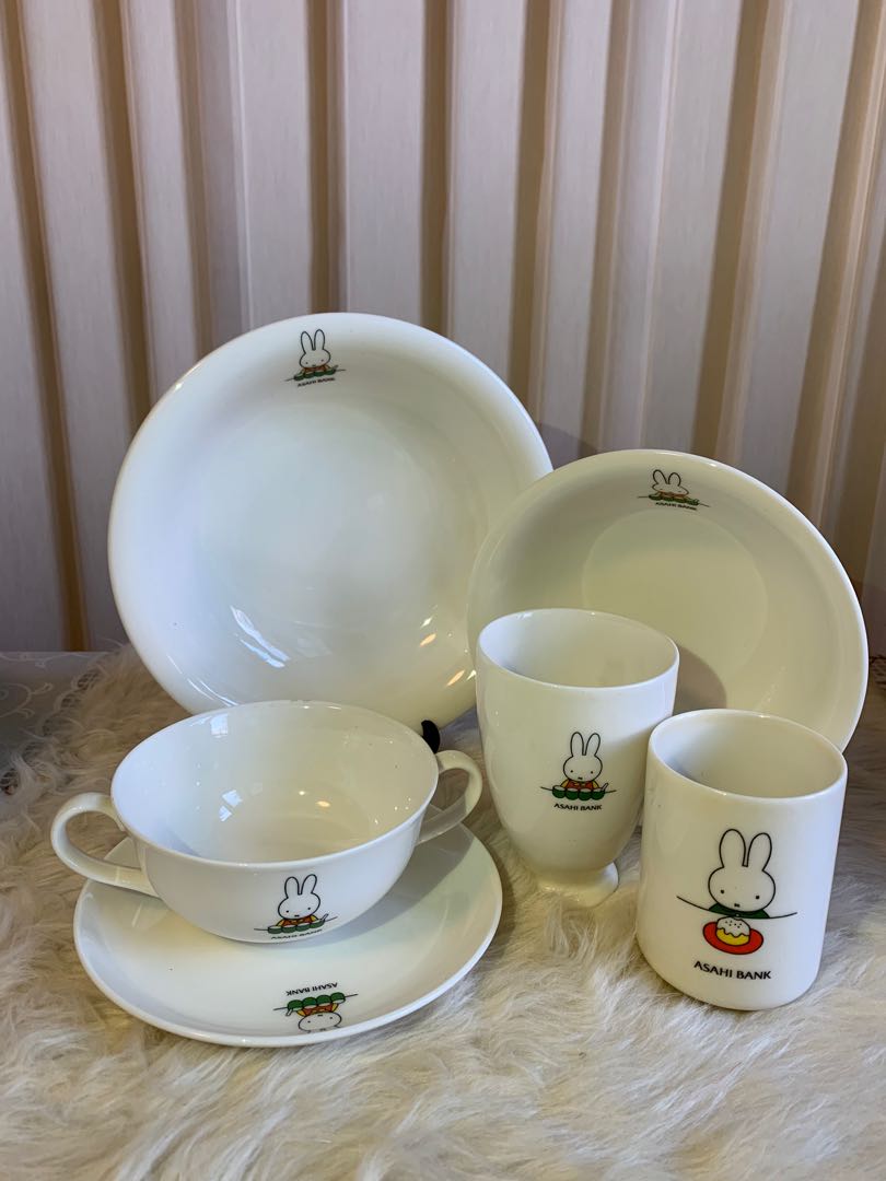 SALE! Special Bundle: Miffy 6-pc Set Year: 1981, Furniture & Home ...