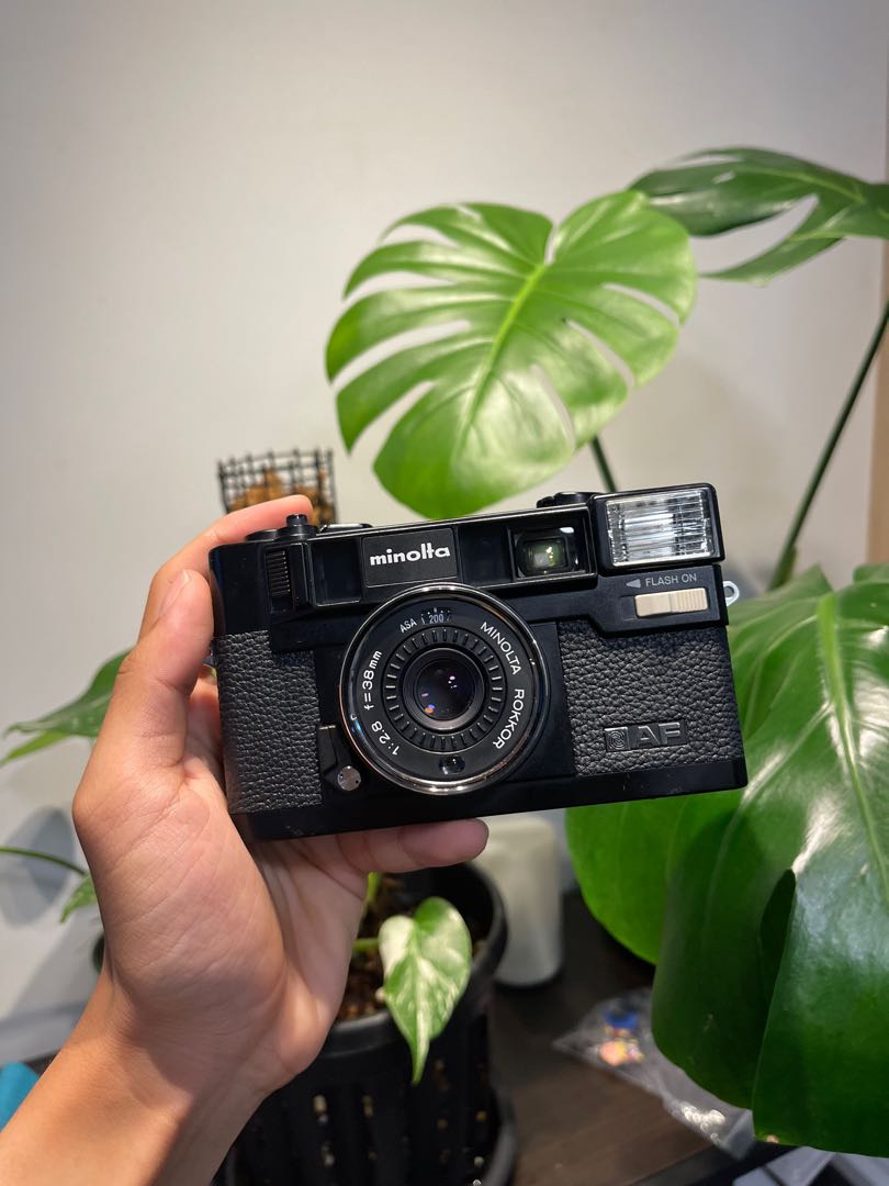 Minolta Hi Matic AF, Photography, Cameras on Carousell