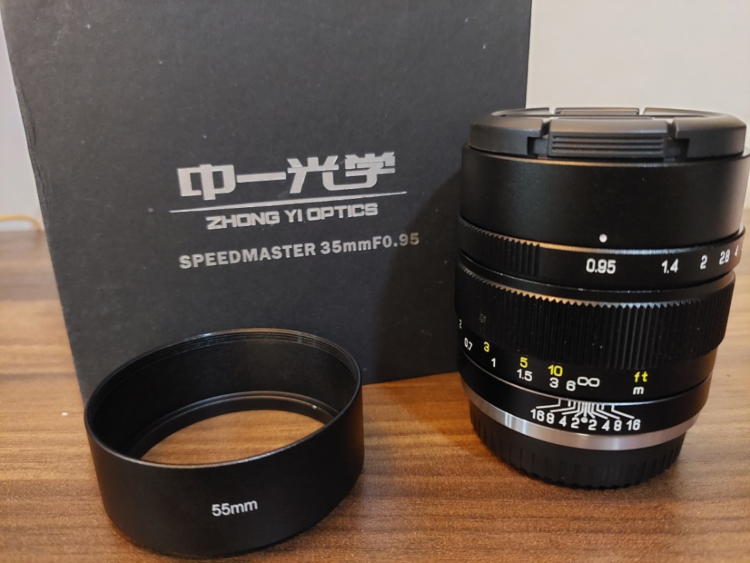 Mitakon Zhongyi Speedmaster 35mm f/0.95 Mark II Lens for Fujifilm X ...