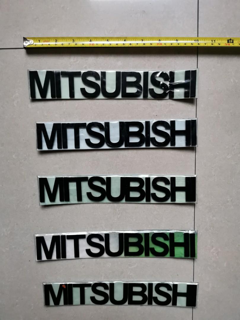 MITSUBISHI Word Emblem Car Parts Accessories Emblem Sticker And mitsubishi-word-emblem-car-parts-accessories-emblem-sticker-and