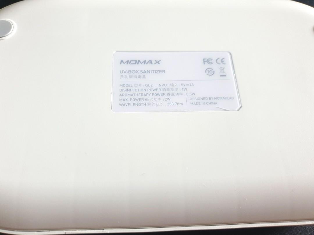 Momax Multipurpose UV Light Sanitizer Box, Babies & Kids, Maternity ...