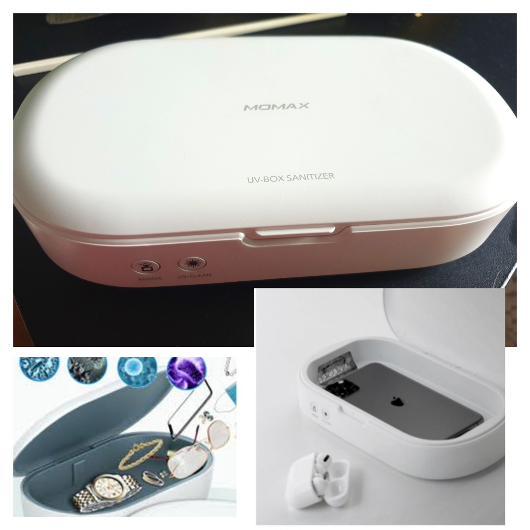 Momax Multipurpose UV Light Sanitizer Box, Babies & Kids, Maternity ...