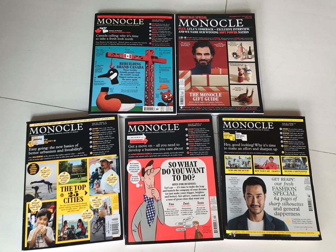 Monocle magazine, Hobbies & Toys, Books & Magazines, Magazines on Carousell