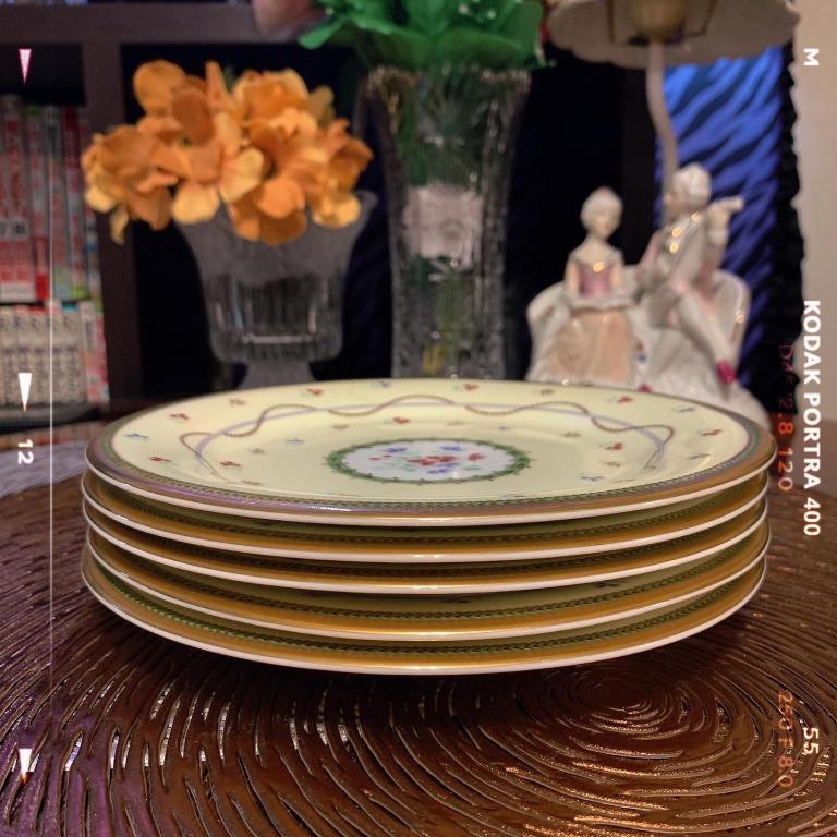 NARUMI Made in Japan Porcelain Dessert Plate or Side Dish Plate 20cm ...